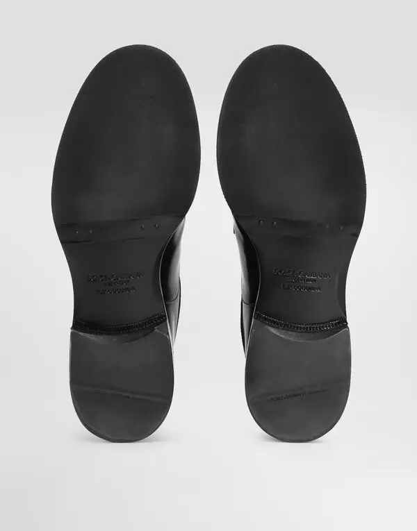 Dolce & Gabbana Calfskin Derby Shoes