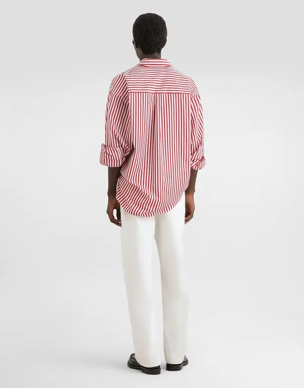 Dolce & Gabbana Striped Poplin Shirt