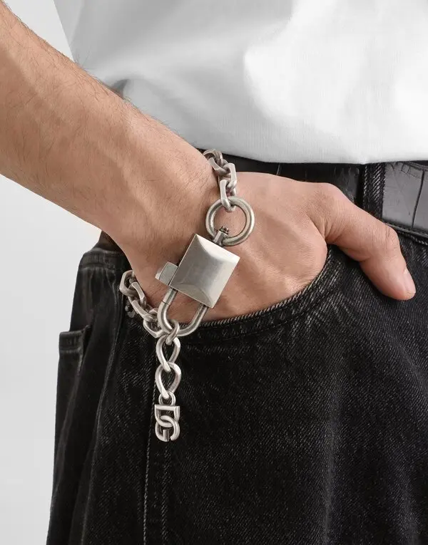 Dolce & Gabbana Chain Bracelet With Dg Logo