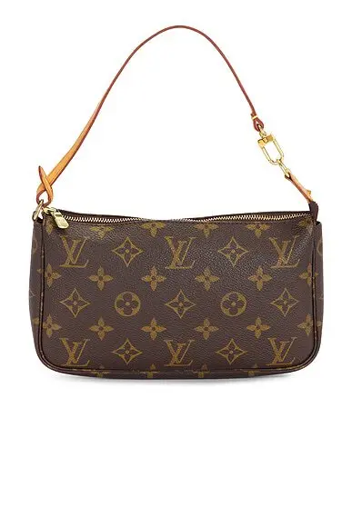 LOUIS VUITTON Monogram Pochette Accessoires Shoulder Bag - Brown