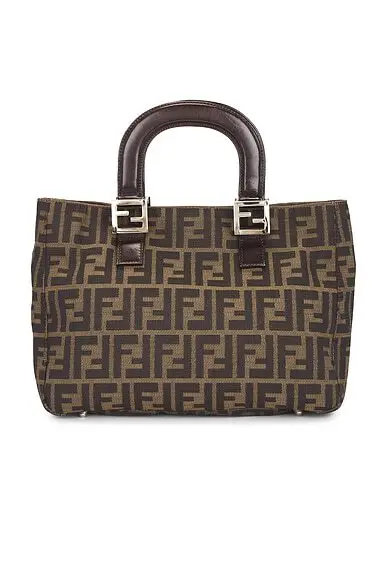Fendi Zucca Monogram Handbag