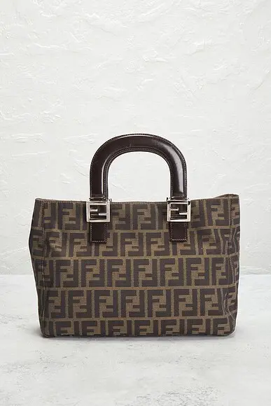 Fendi Zucca Monogram Handbag