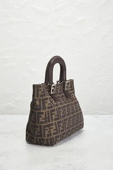 Fendi Zucca Monogram Handbag