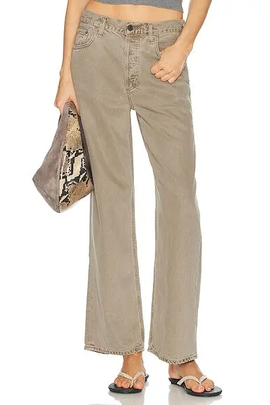 AGOLDE Low Slung Baggy Jeans - Trail