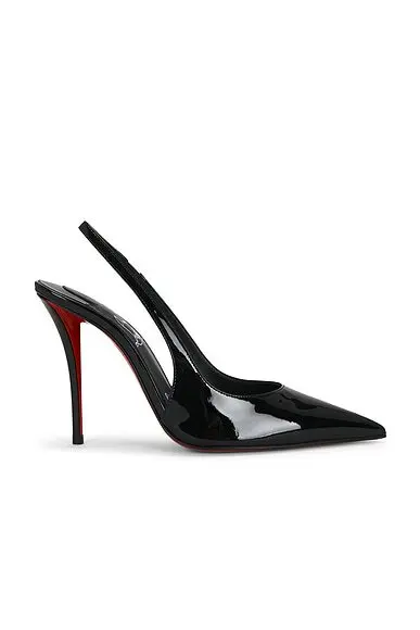 CHRISTIAN LOUBOUTIN Miss Z Sling Back 100 Pump - Black