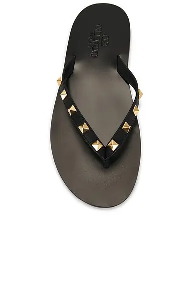 Valentino Garavani Studded Thong Sandal