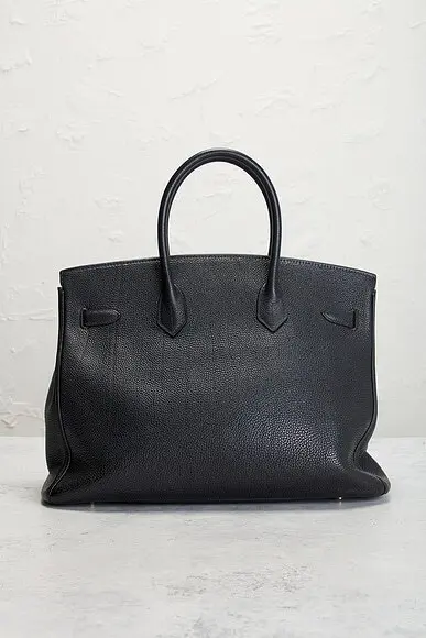 Hermès Togo Birkin 35 Retourne Handbag - Noir