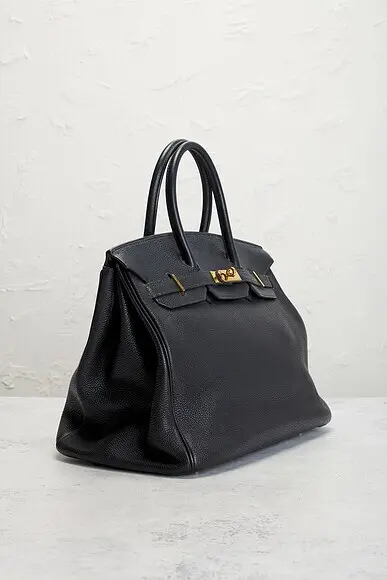Hermès Togo Birkin 35 Retourne Handbag - Noir