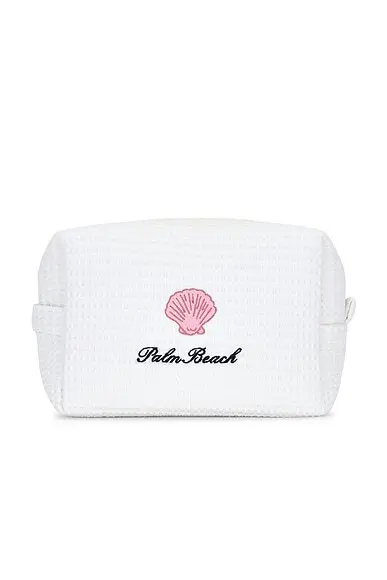 ABBODE Palm Beach Waffle Pouch - Cloud