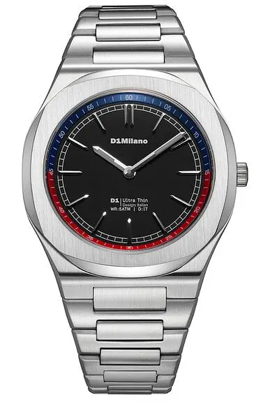 D1 MILANO Ultra Thin 1970 Watch - Silver