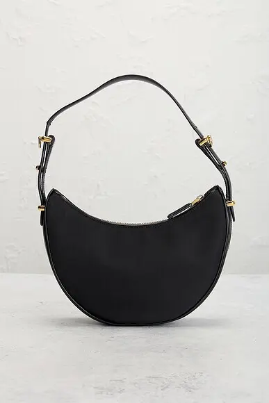 Prada Arque Shoulder Bag - Black