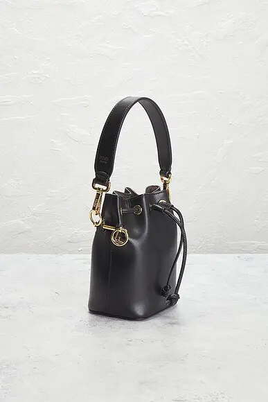 Fendi Mon Tresor Mini Bucket Bag - Black