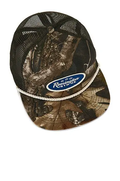 REMINGTON STONE Star Patch Trucker Hat - Camo