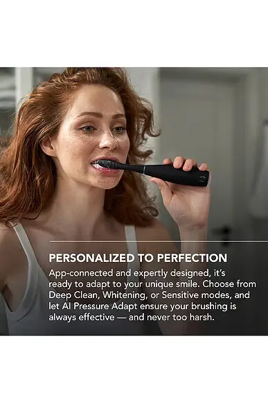 Foreo Issa 4 Plus Smart Hybrid Silicone Sonic Toothbrush - Black