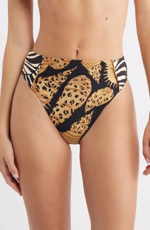 Farm Rio All Over Hot Pants Bikini Bottoms - Multicolor