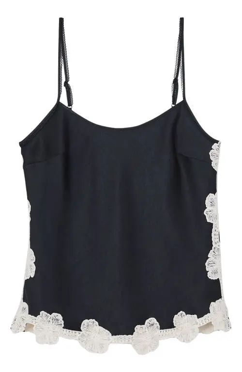 REISS Doa Lace Detail Camisole