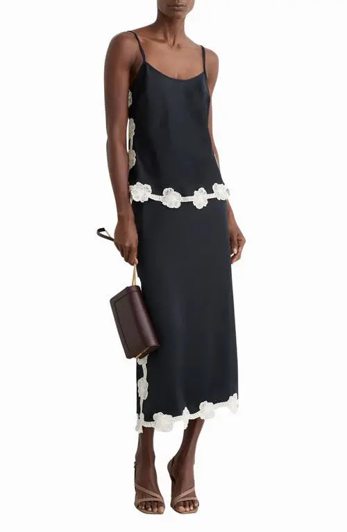 REISS Doa Lace Detail Camisole