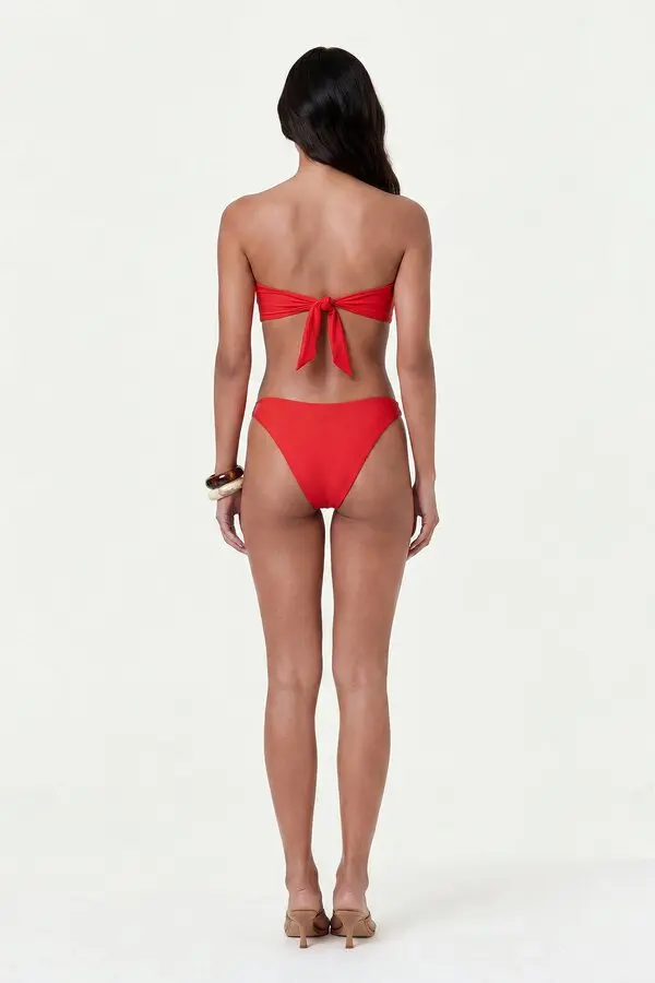 NICHOLAS Mira Bikini Bottom - Fire
