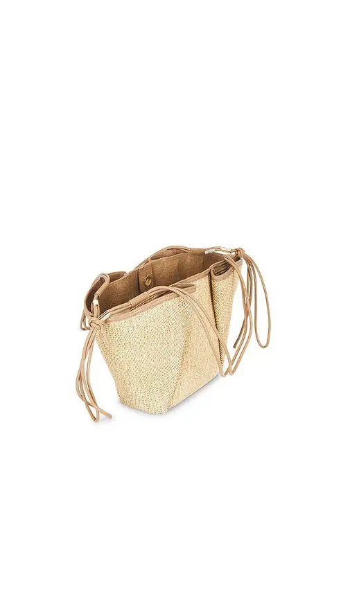 Dolce Vita Maro Raffia Tote Bag - Neutral