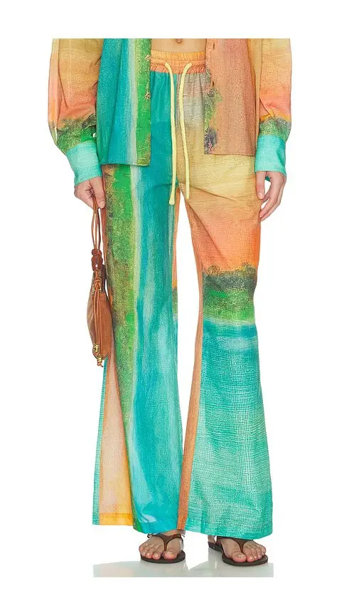 DONDE ESTEBAN Formentera Cotton Voile Pants