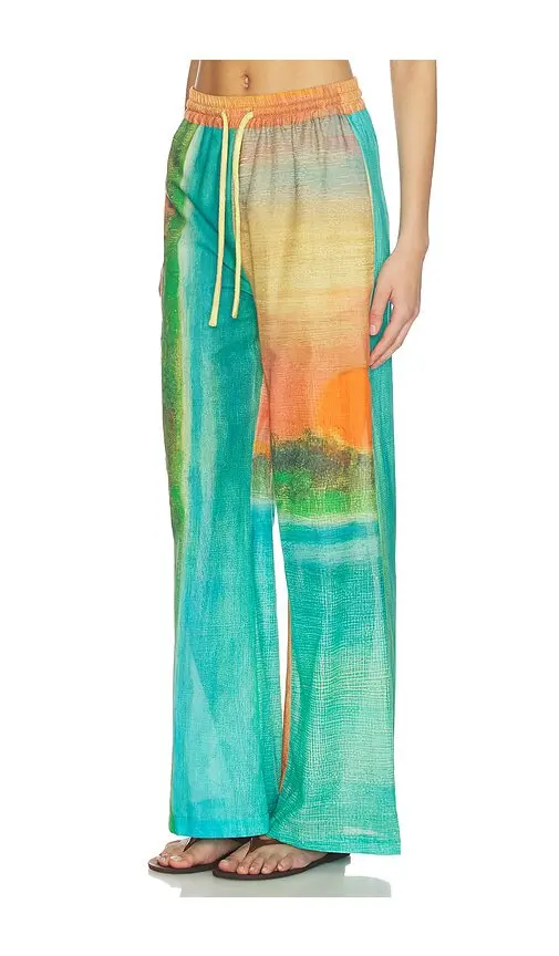 DONDE ESTEBAN Formentera Cotton Voile Pants