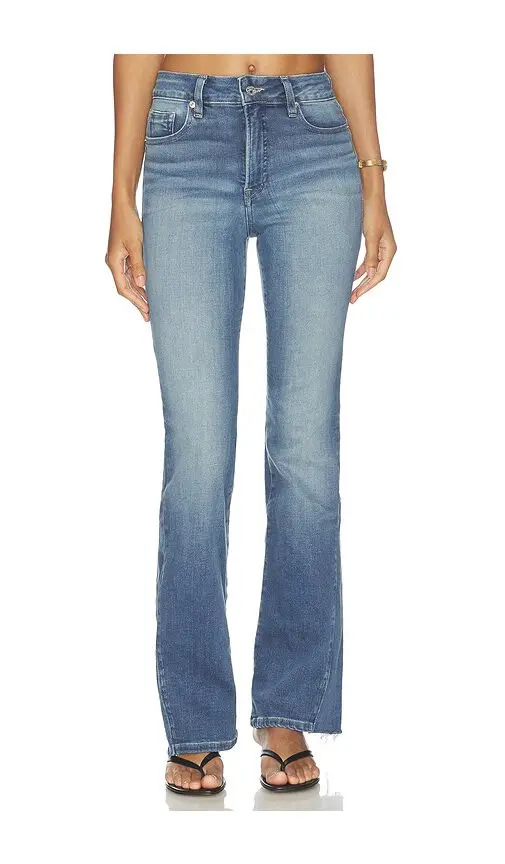 Good American Soft Tech High Boot Jeans