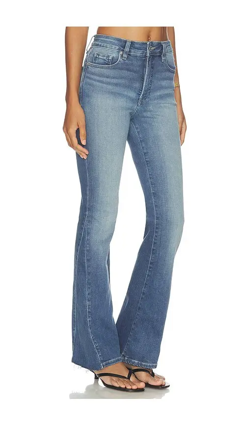Good American Soft Tech High Boot Jeans