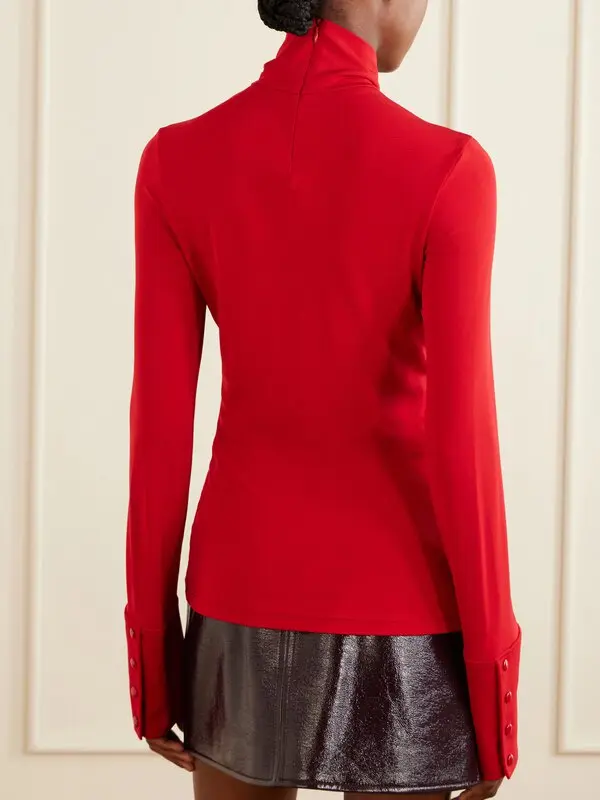COURREGES Courrèges Jersey Rollneck Top