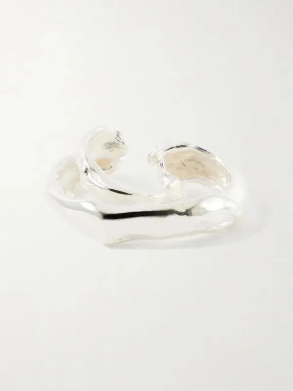 SIMUERO Lúa Sterling Ear Cuff - Silver