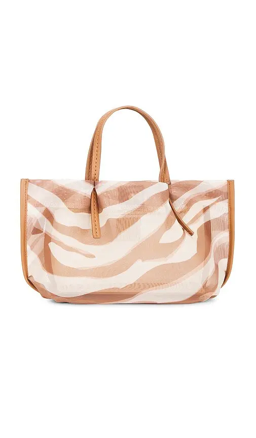 Dolce Vita Selene Mesh Tote Small Bag In Multi