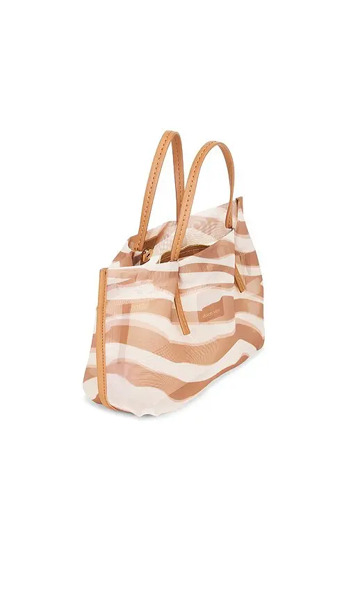 Dolce Vita Selene Mesh Tote Small Bag In Multi