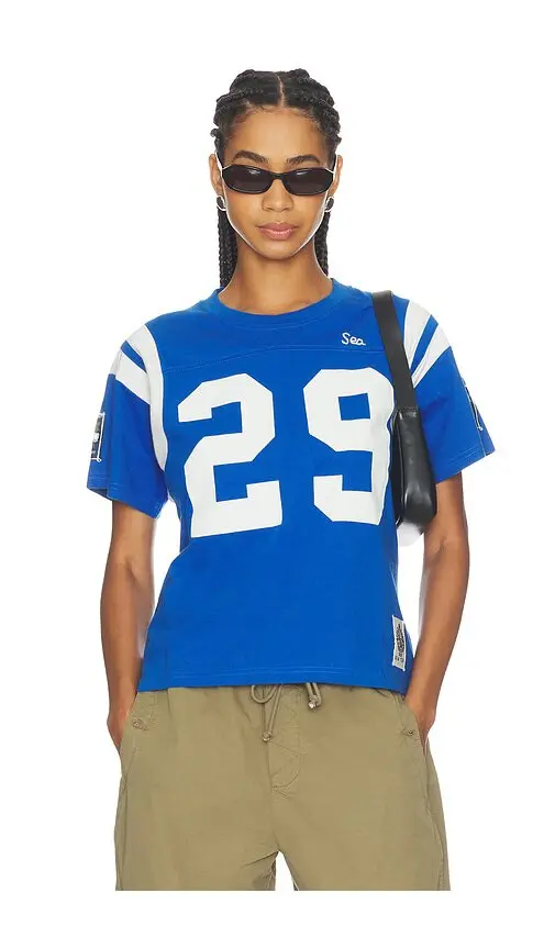 Sea Georgie Sportswear Short Sleeve Tee - Blue