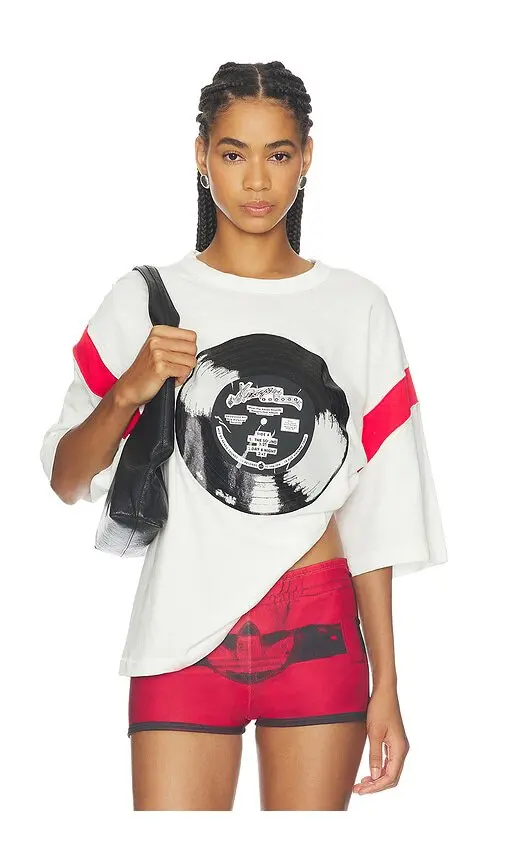 Kenzo Sounds Seasonal T-shirt In White - Off White