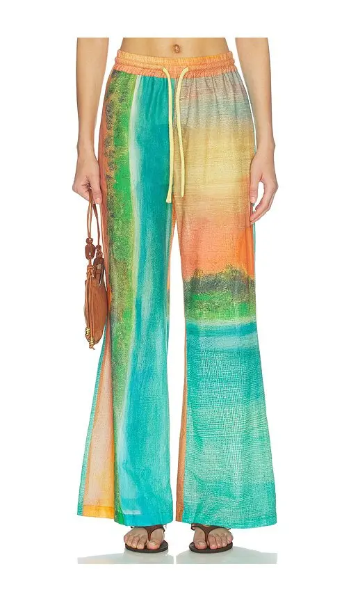 DONDE ESTEBAN Formentera Cotton Voile Pants