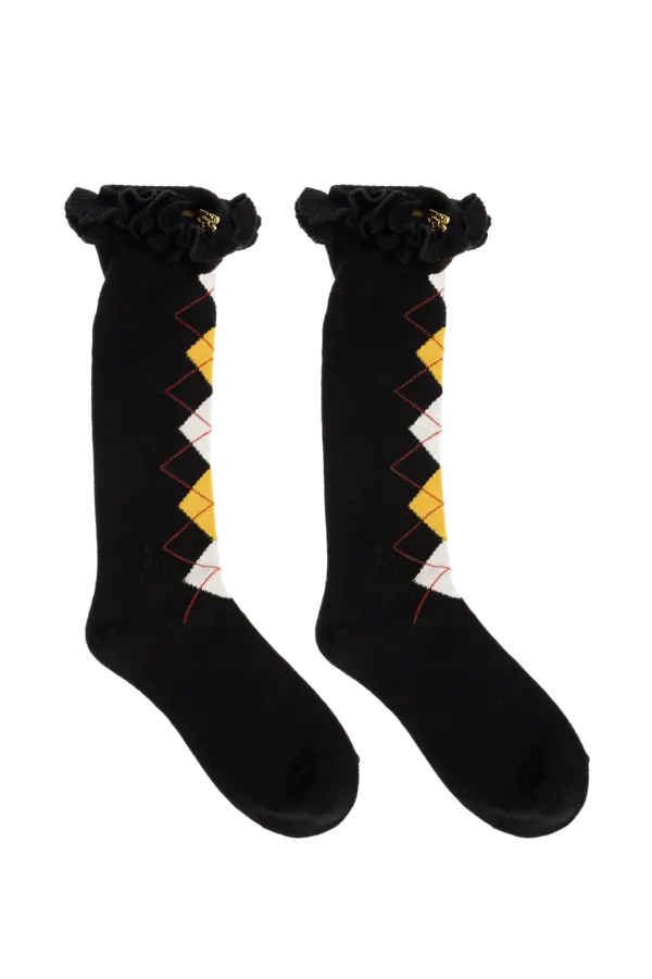 GANNI Socks With Ruffle