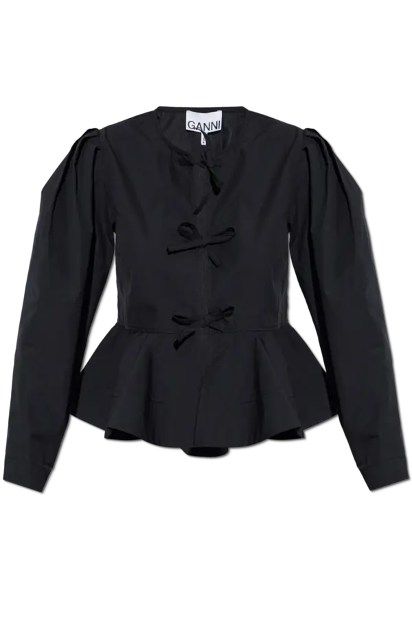 GANNI Top With Peplum