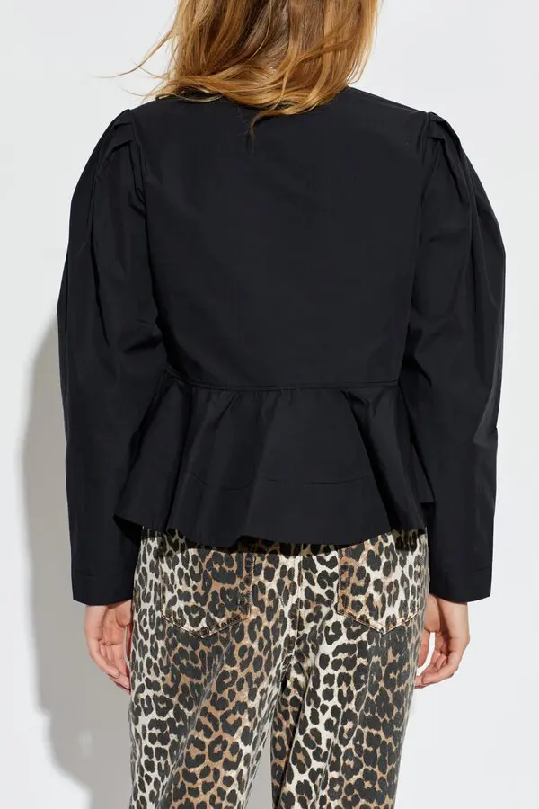GANNI Top With Peplum
