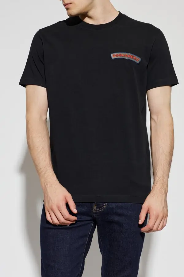 Dsquared2 T-shirt With Logo Patch