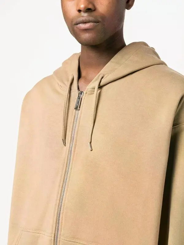 Dsquared2 Drawstring Hooded Zipped Jacket