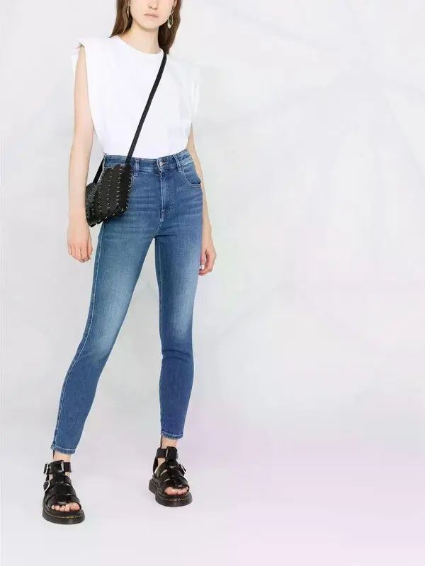 DIESEL® Slandy High-waist Super Skinny Jeans