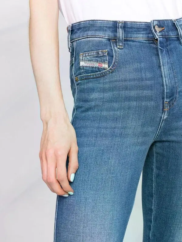 DIESEL® Slandy High-waist Super Skinny Jeans