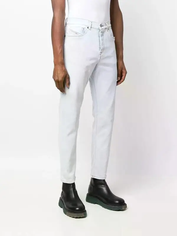 DIESEL® Straight-leg Washed Jeans