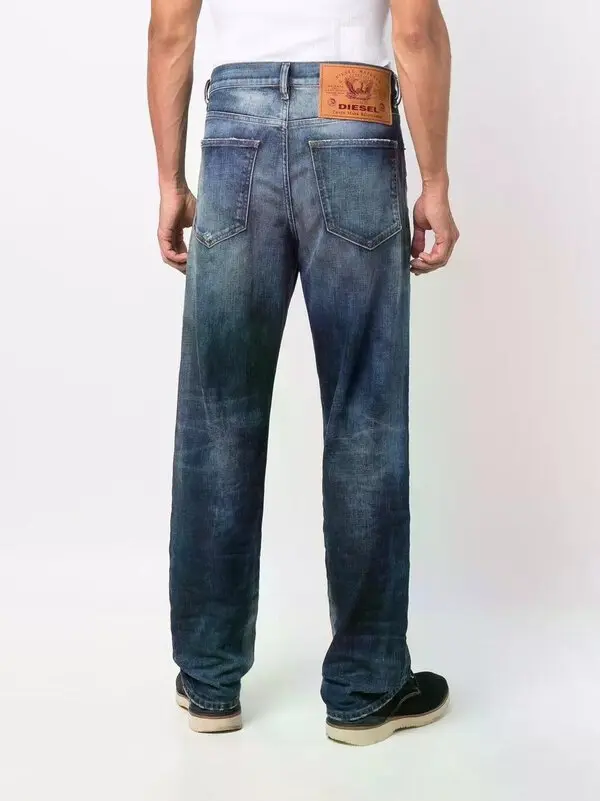 DIESEL® D-macs Straight-leg Jeans