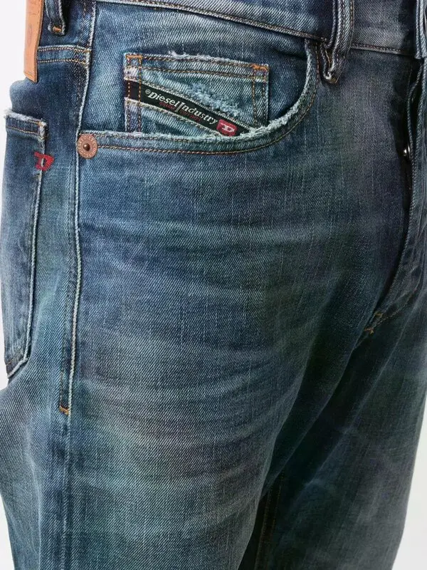 DIESEL® D-macs Straight-leg Jeans