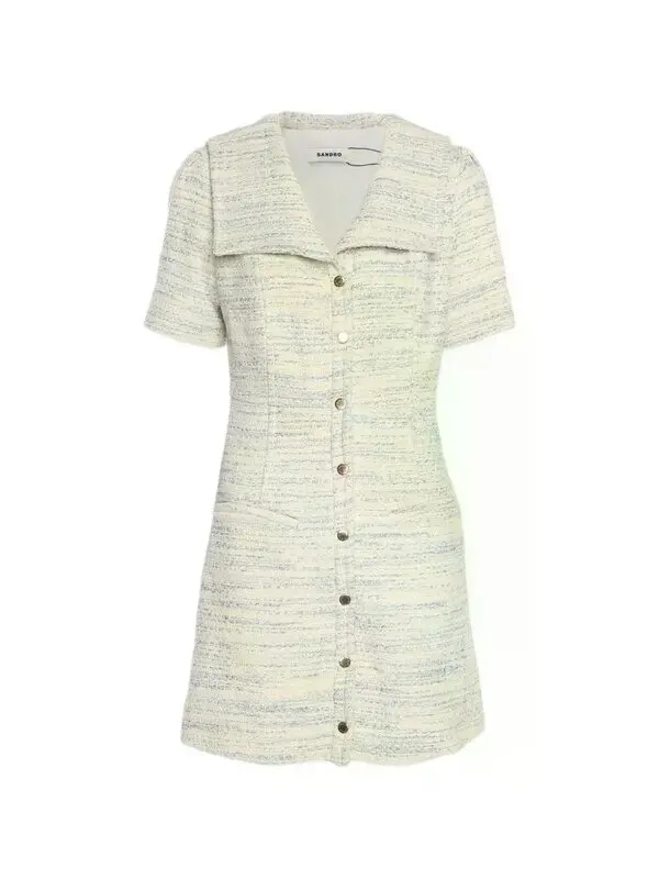 Sandro Tweed Mini Dress