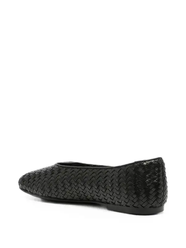 ADRIANNA FERETTI Woven Ballet Flats