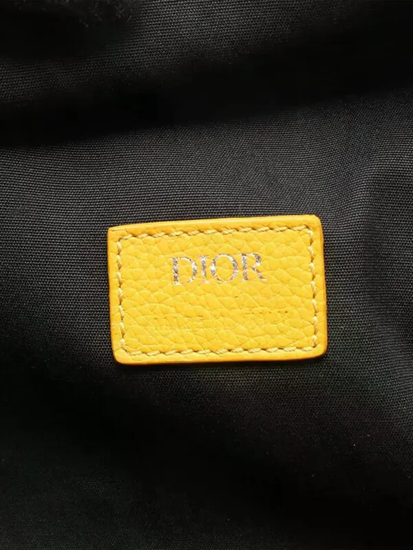 Dior Oblique Jacquard Lingot 26 Satchel - Yellow