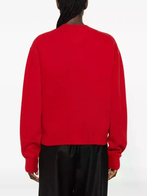 RÓHE Classic Cardigan - Red
