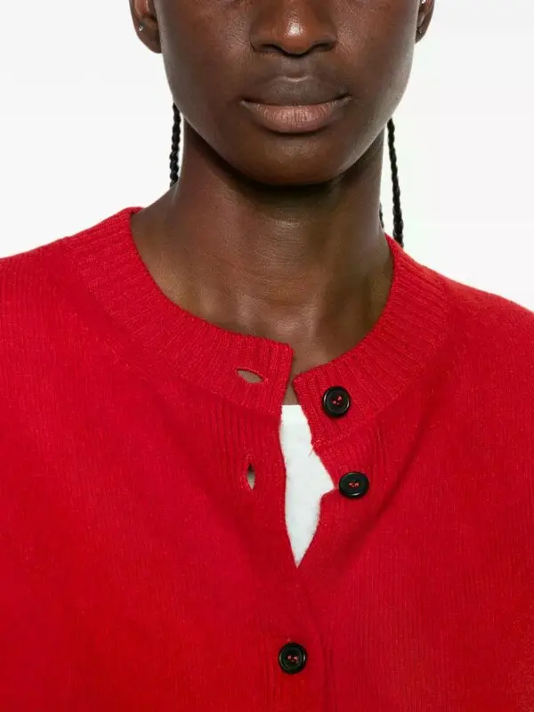 RÓHE Classic Cardigan - Red