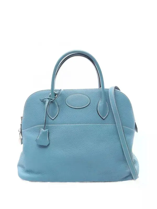Hermès Clemence Bolide 35 Satchel
